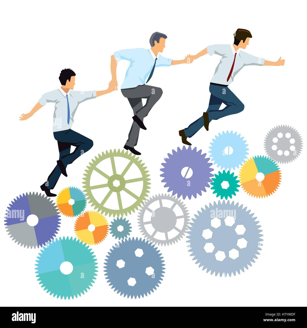 Cooperation partner Cut Out Stock Images & Pictures - Alamy