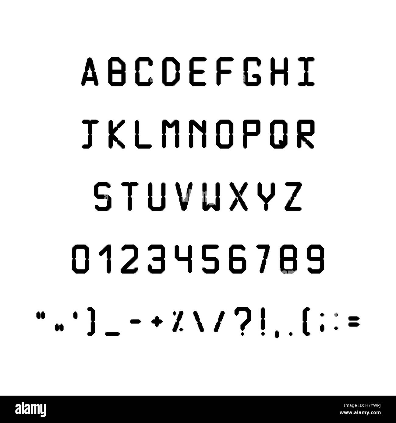 Printed latin text Stock Vector Images - Alamy