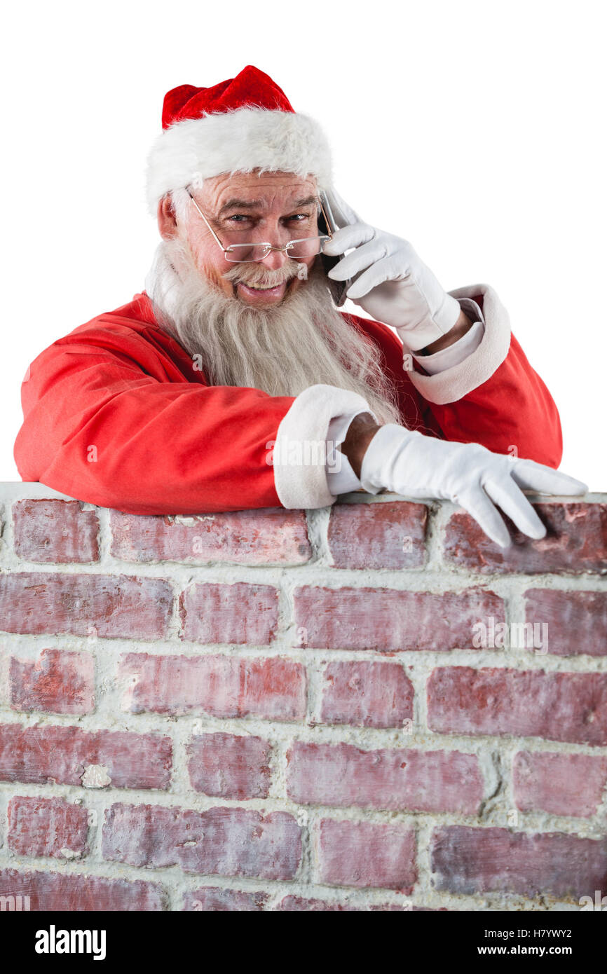 Santa claus on the wall hi-res stock photography and images - Alamy