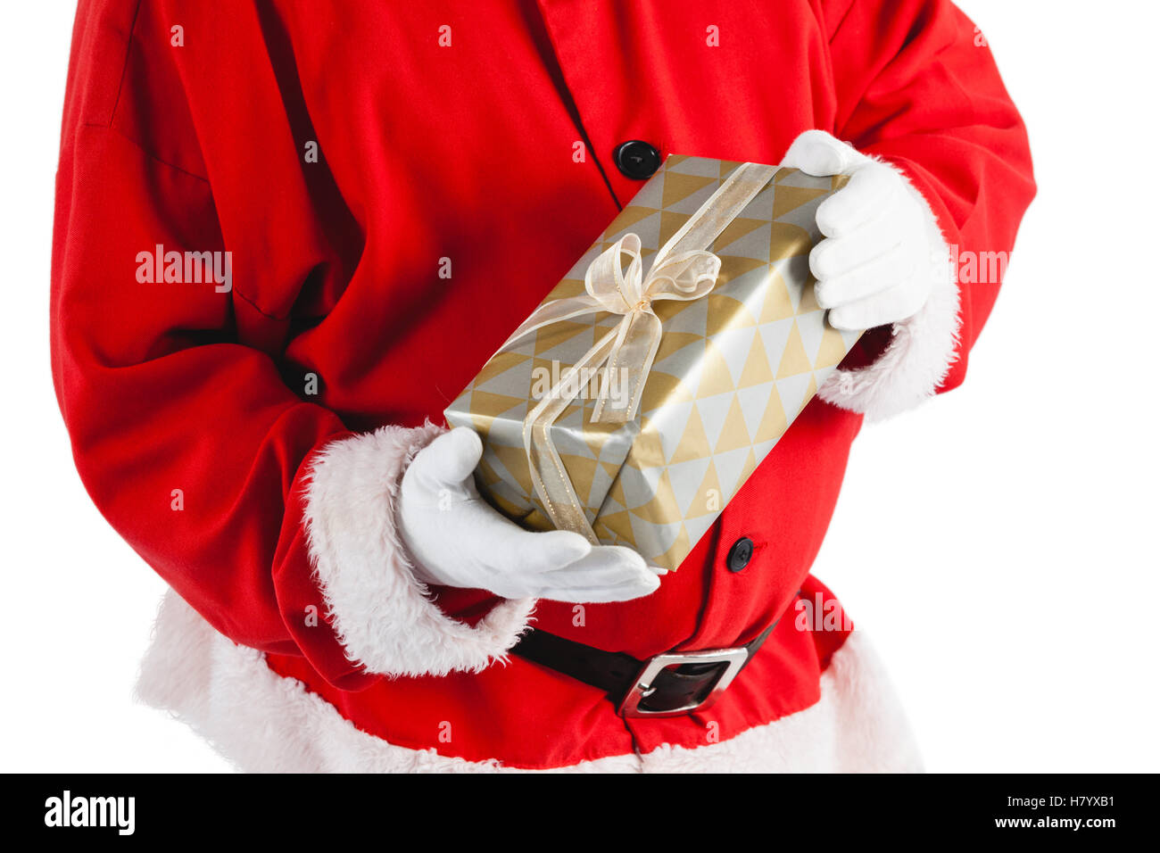 Santa gift box hi-res stock photography and images - Alamy