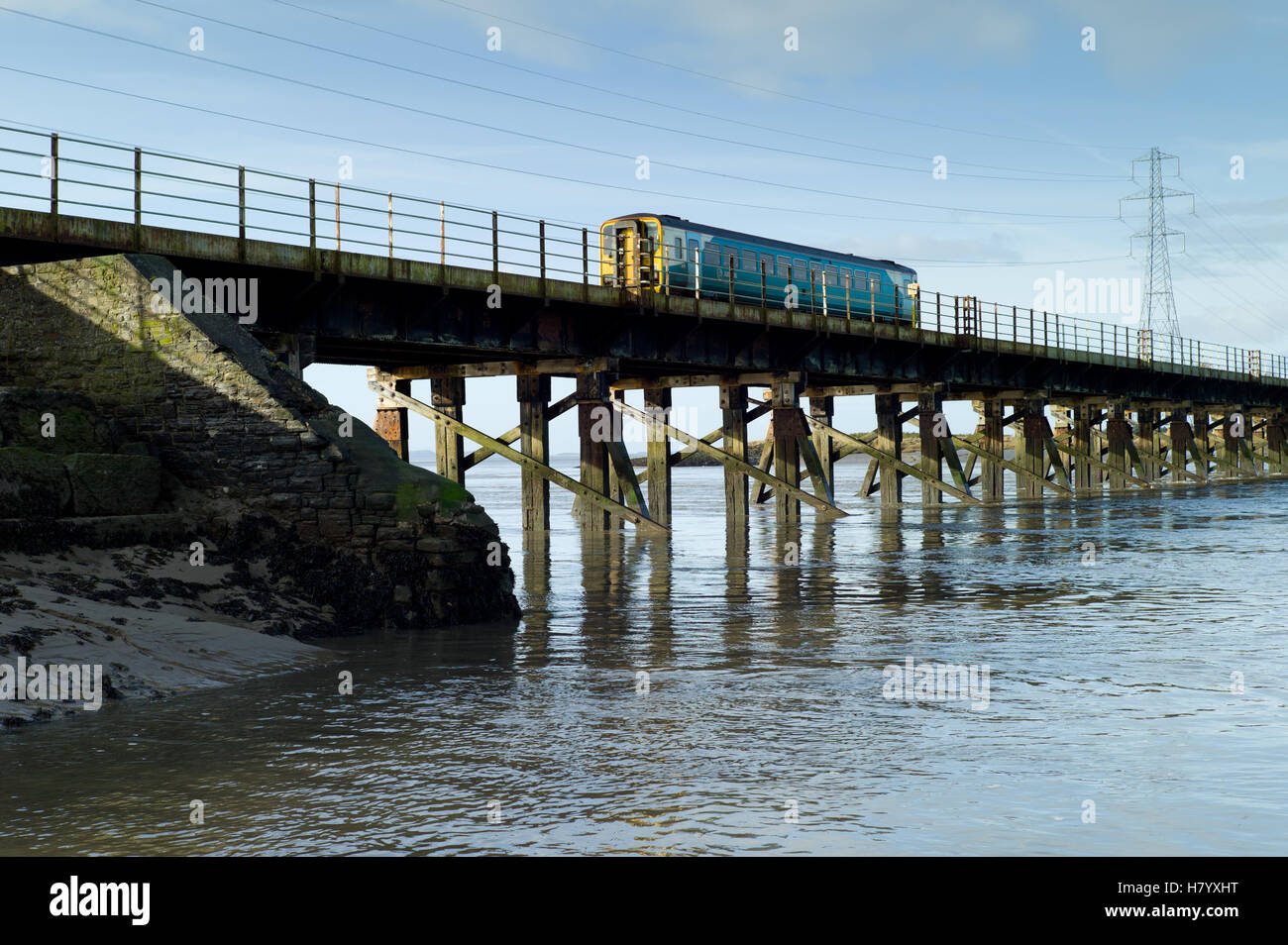 Broadhaven in Winter Stock Photo - Alamy