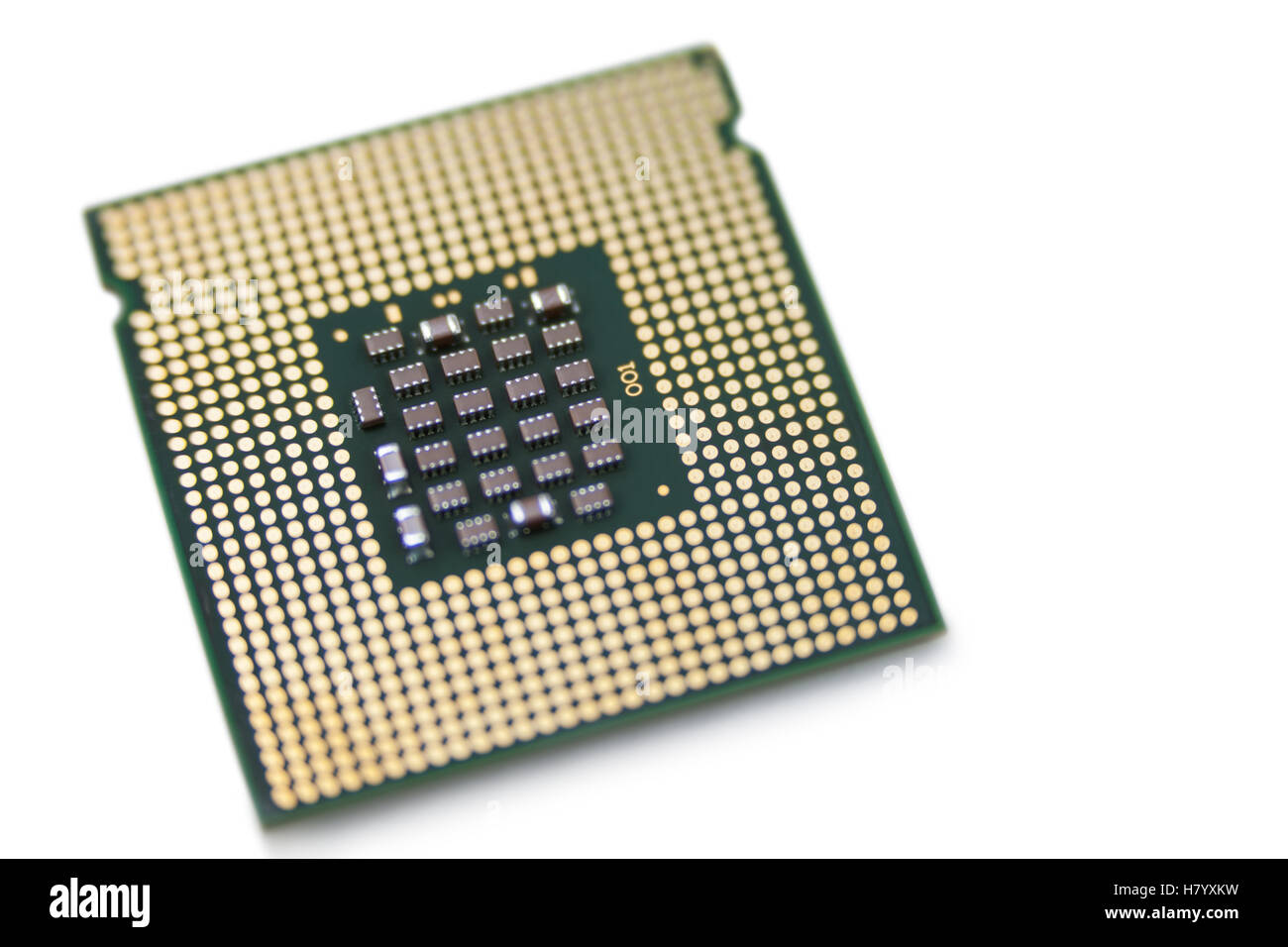 Close-up of a processor Stock Photo - Alamy