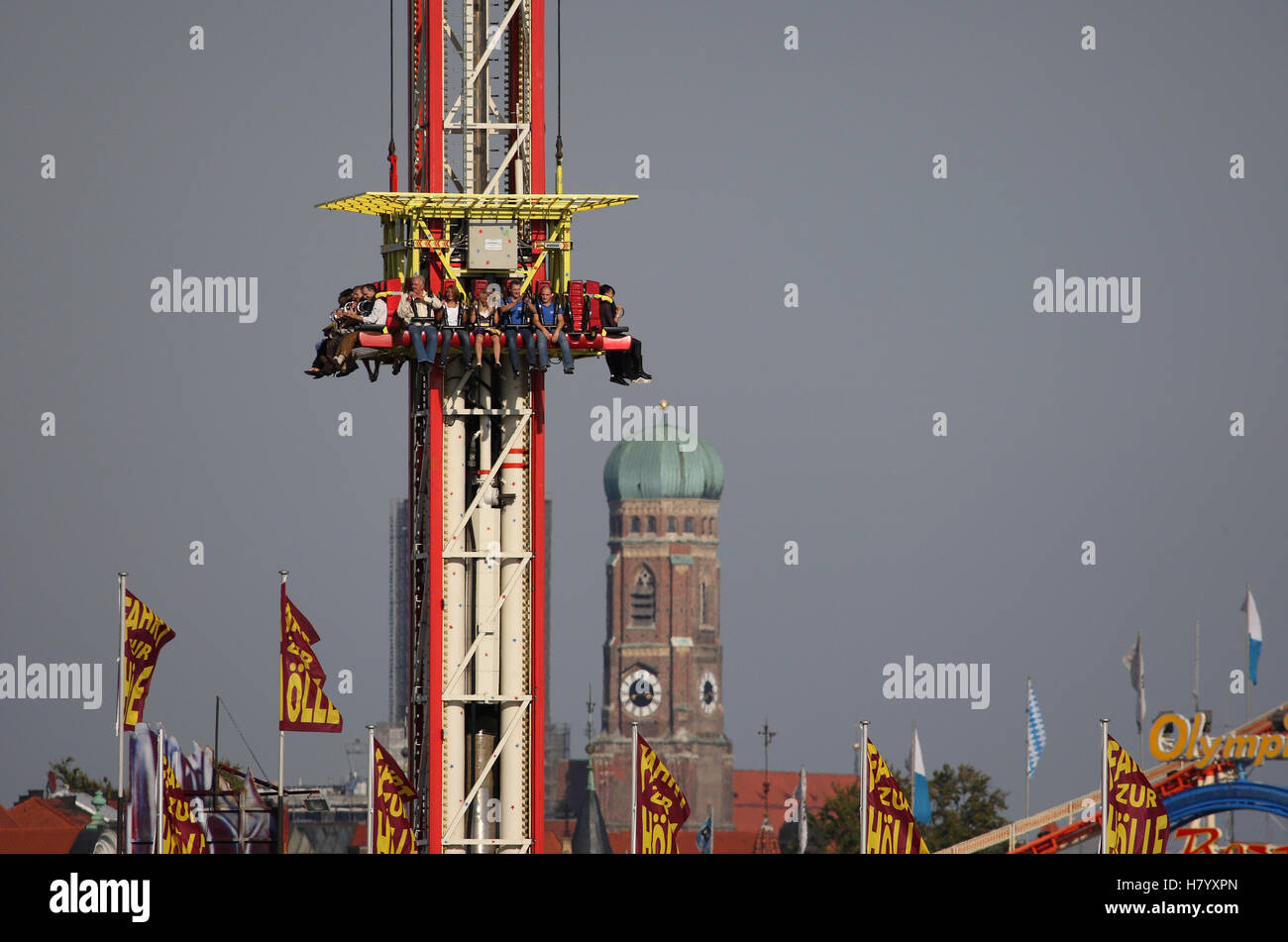 Oktoberfest, Munich Beer Festival, Theresienwiese, Munich, Bavaria ...