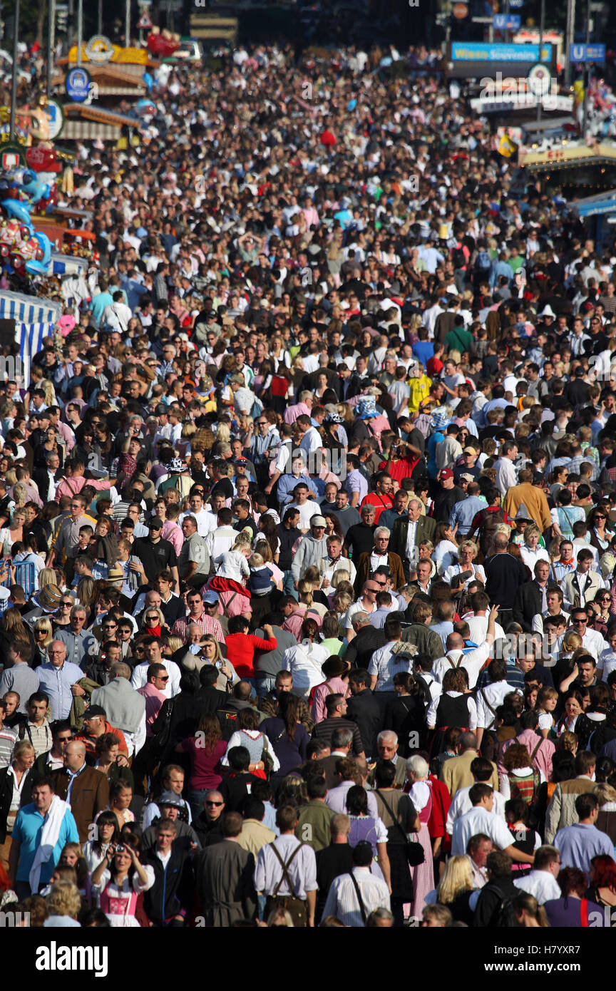 Oktoberfest, Munich Beer Festival, Theresienwiese, Munich, Bavaria ...