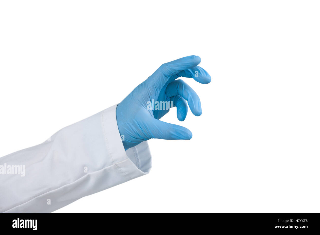 Hand of female scientist conducting an experiment Stock Photo - Alamy