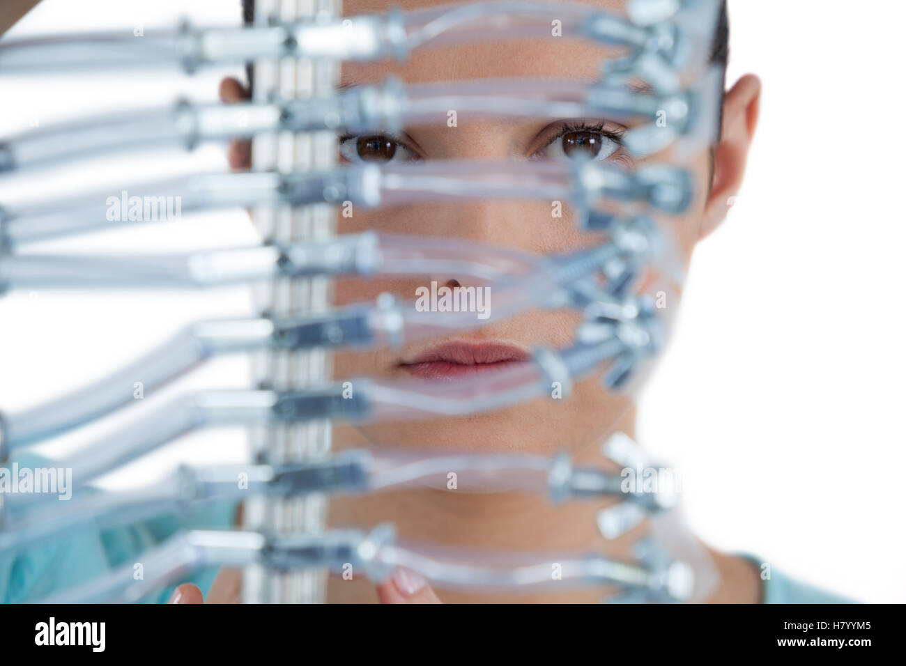Female computer engineer Stock Photo - Alamy