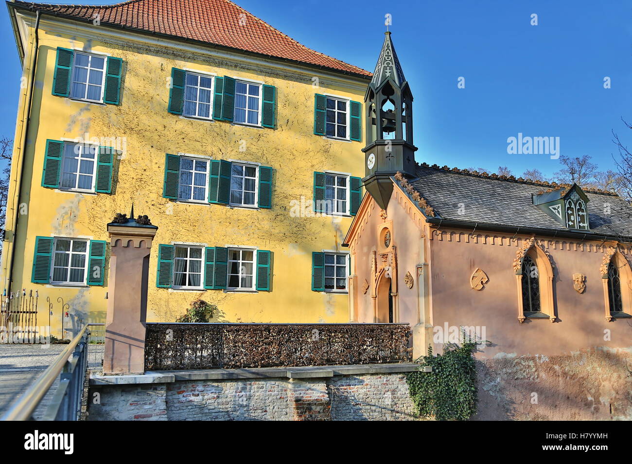 Sisi Castle in Bavaria Stock Photo - Alamy