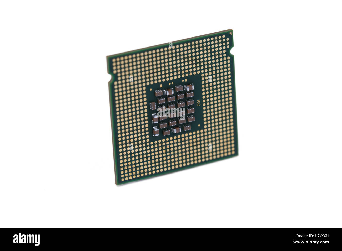 Close-up of a processor Stock Photo - Alamy