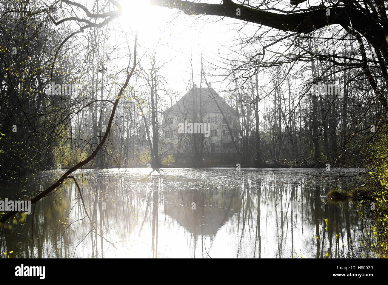 Sisi Castle in Bavaria Stock Photo - Alamy