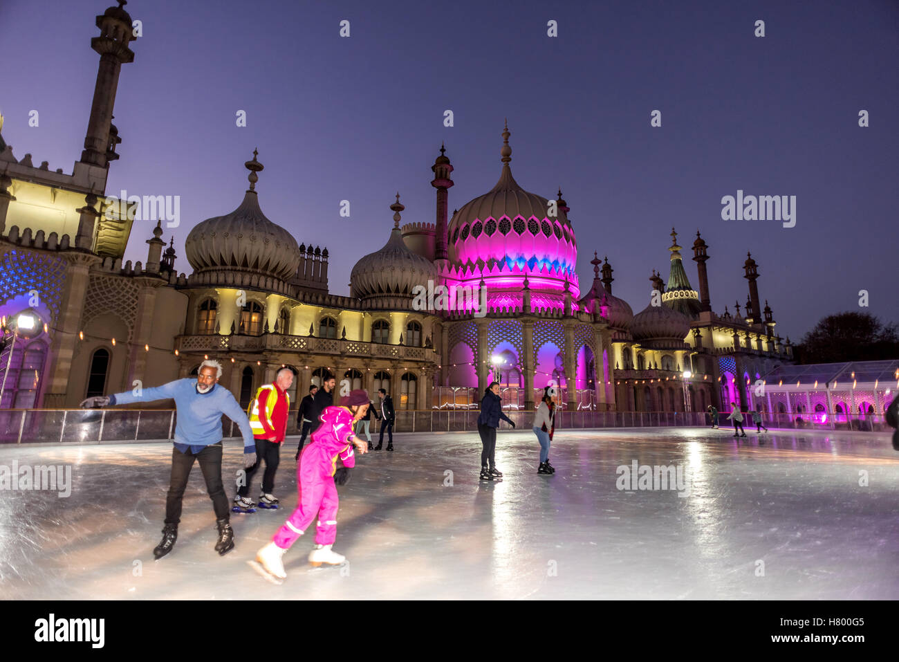 Royal pavilion ice rink hi-res stock photography and images - Alamy