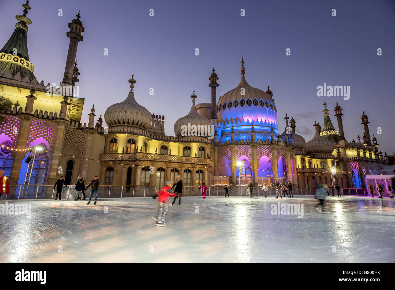 Royal pavilion ice rink hi-res stock photography and images - Alamy