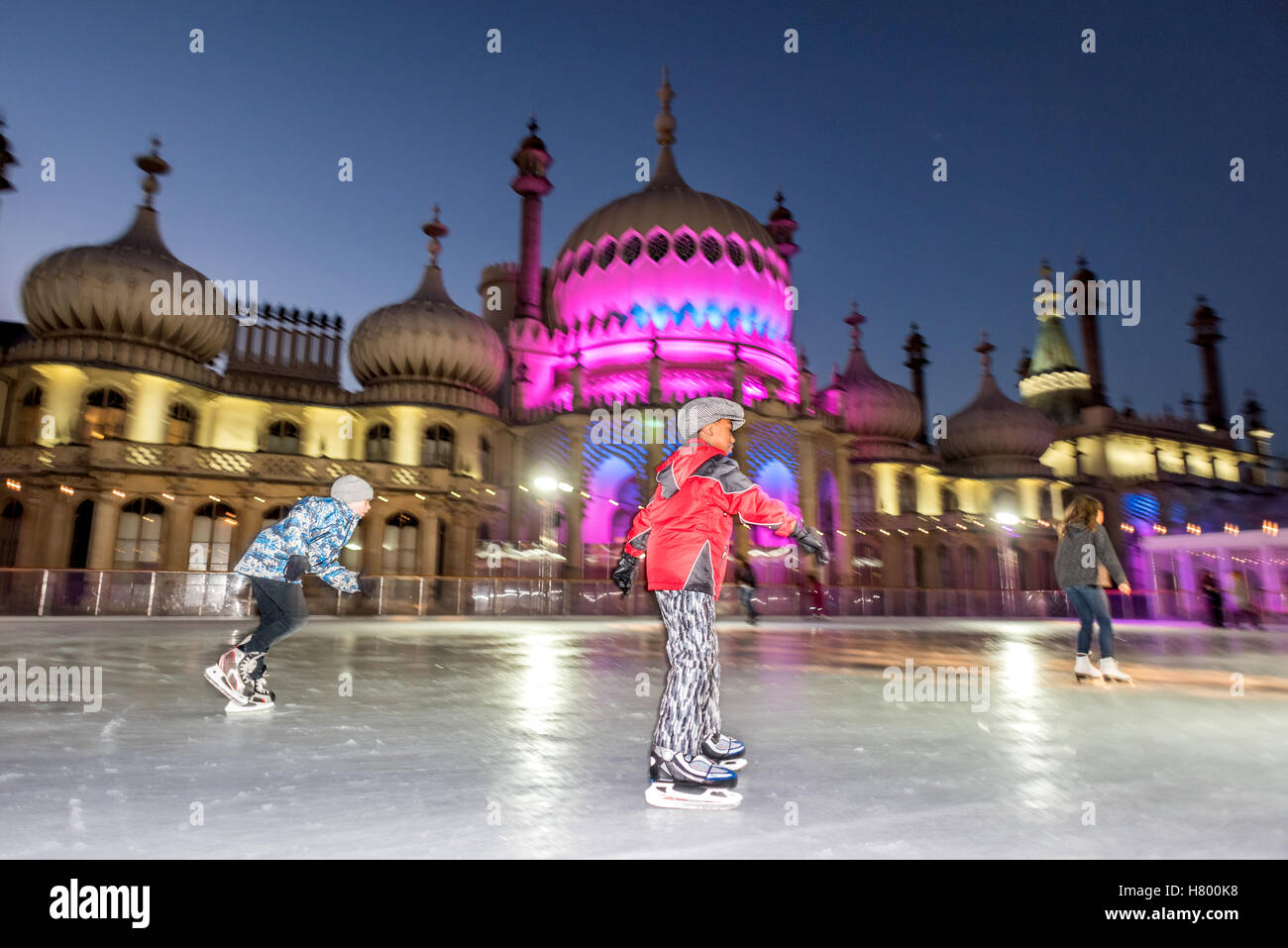 Royal Pavilion Ice Rink High Resolution Stock Photography and Images ...