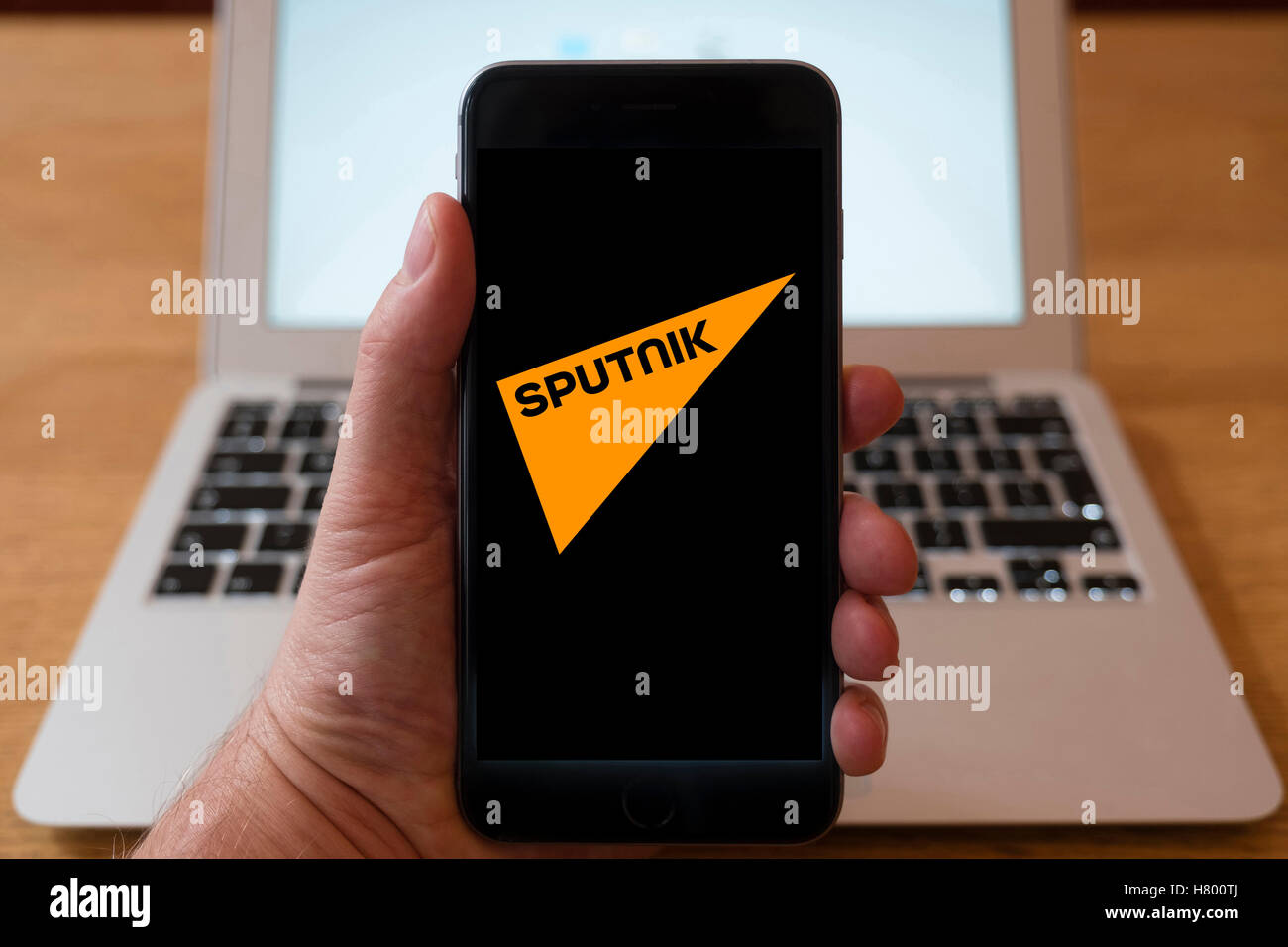 Sputnik news logo hi-res stock photography and images - Alamy