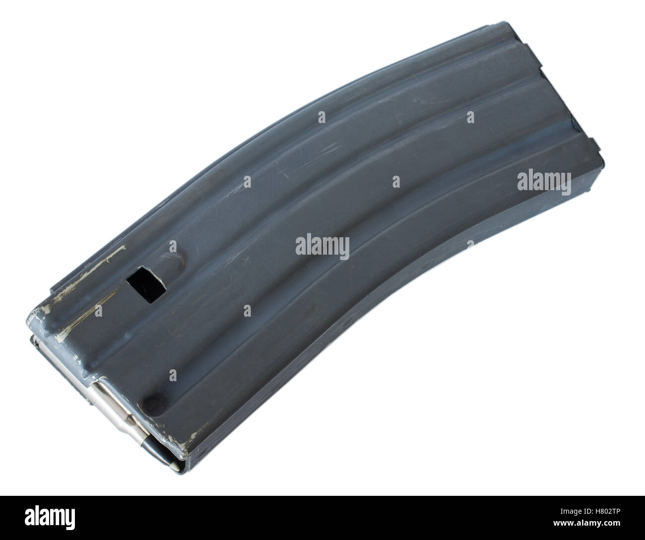 Assault rifle magazine capable of holding thirty rounds Stock Photo - Alamy