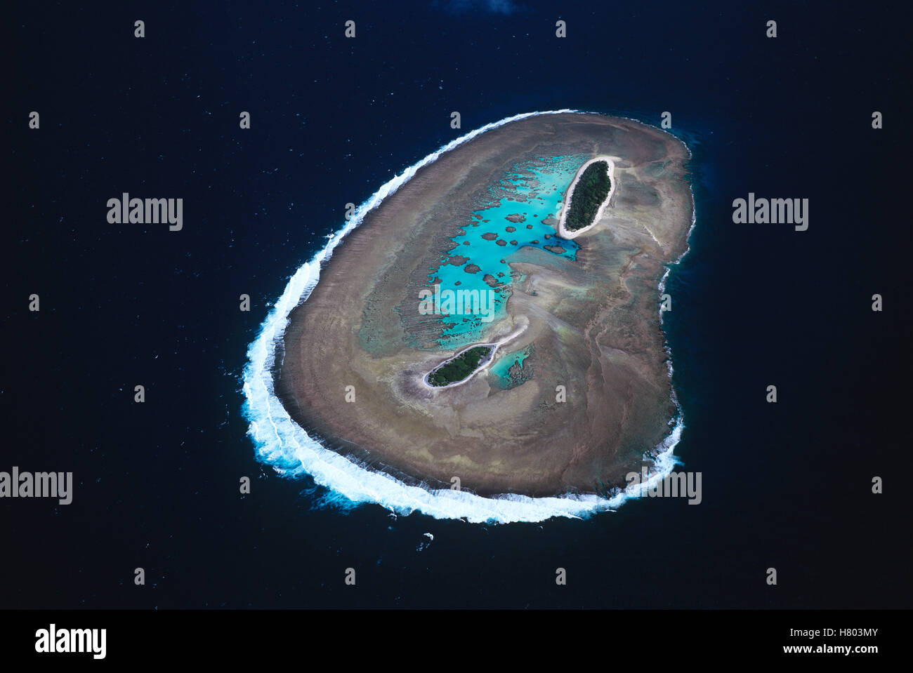 Coral reef, Hoskyns Islands, Capricornia Cays National Park, Great ...