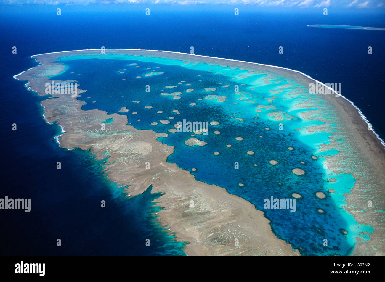 Llewellyn Reef, Great Barrier Reef, Queensland, Australia Stock Photo ...