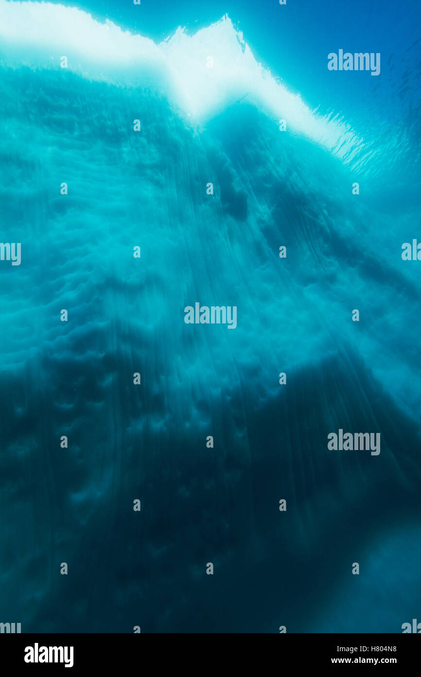 Underwater view of iceberg, Antarctic Peninsula, Antarctica Stock Photo ...