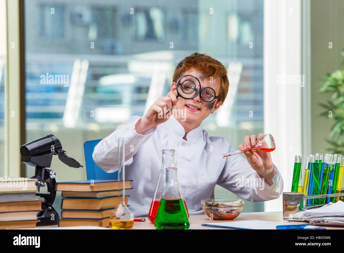 Crazy formula lab hi-res stock photography and images - Alamy