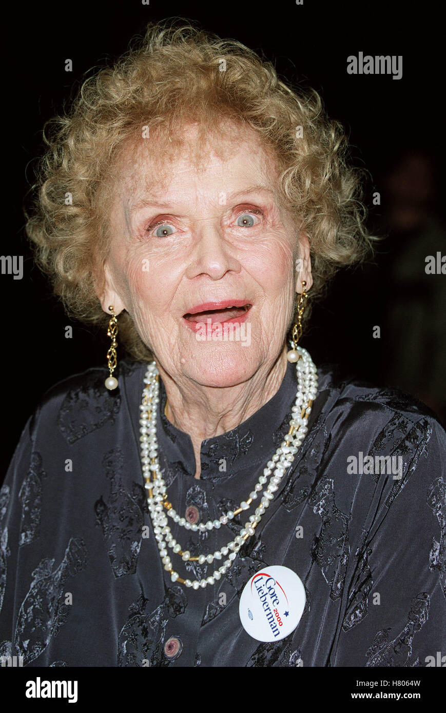 GLORIA STUART "LUCKY NUMBERS" LA PREMIER LA CALIFORNIA USA 17 October ...