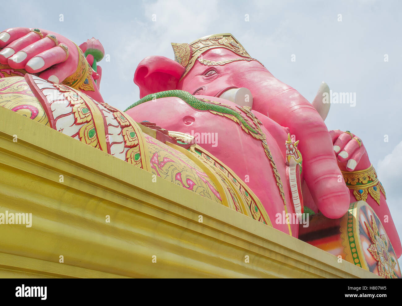 Ganesha statue ,The Hindu god Aspire to attain wishlist.Thailand Stock ...