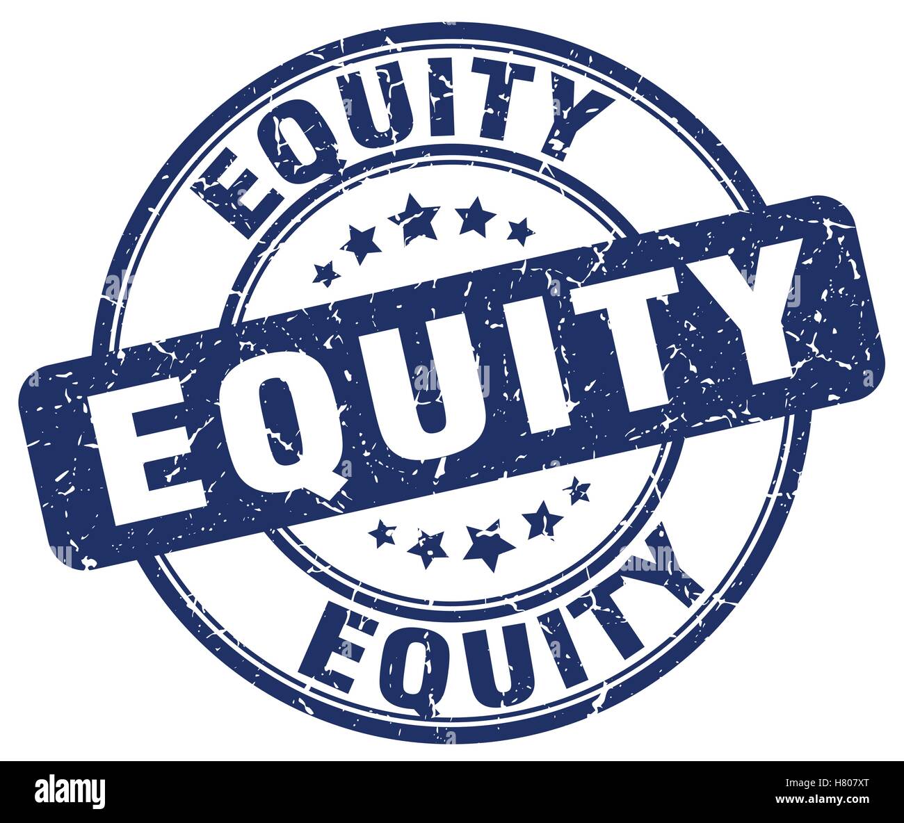 equity blue grunge stamp Stock Vector Image & Art - Alamy