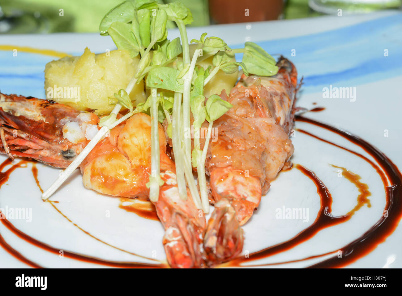 Tiger shrimp hi-res stock photography and images - Alamy