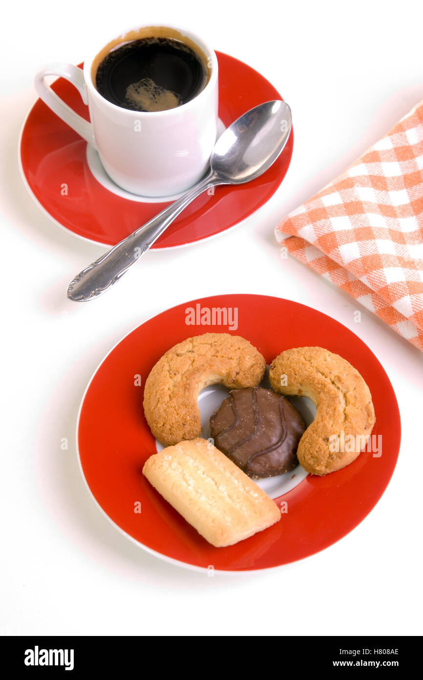 coffee break, breakfast early in the morning Stock Photo - Alamy