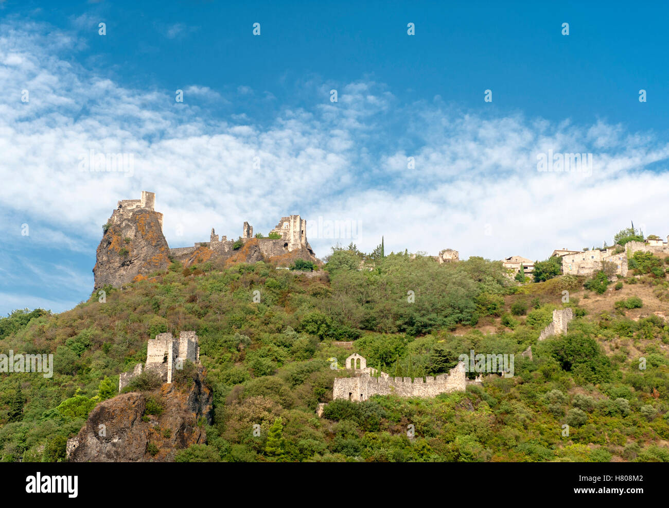 Rochemaure viarhona hi-res stock photography and images - Alamy