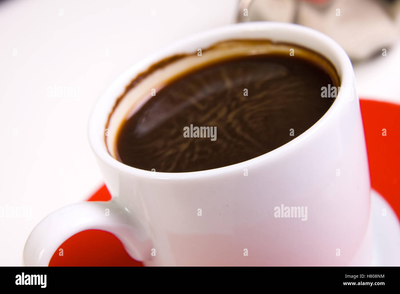 coffee break, breakfast early in the morning Stock Photo - Alamy