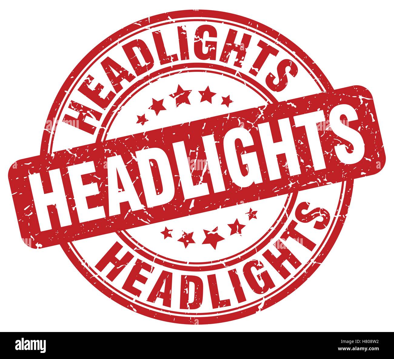 Round headlights Stock Vector Images - Alamy