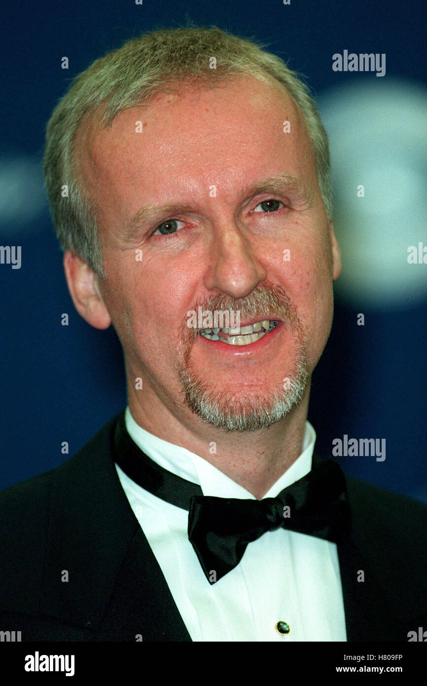 James cameron 15 january 1999 portrait looking right film director hi ...
