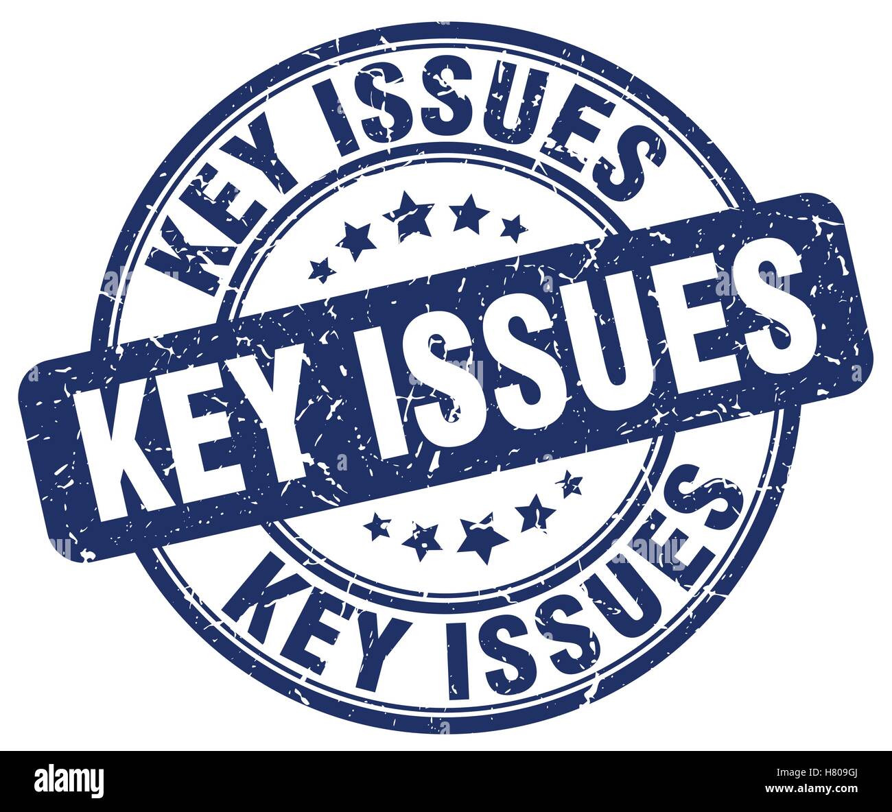 key issues blue grunge stamp Stock Vector Image & Art - Alamy