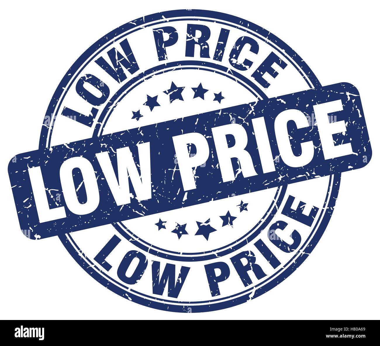 low price blue grunge stamp Stock Vector Image & Art - Alamy