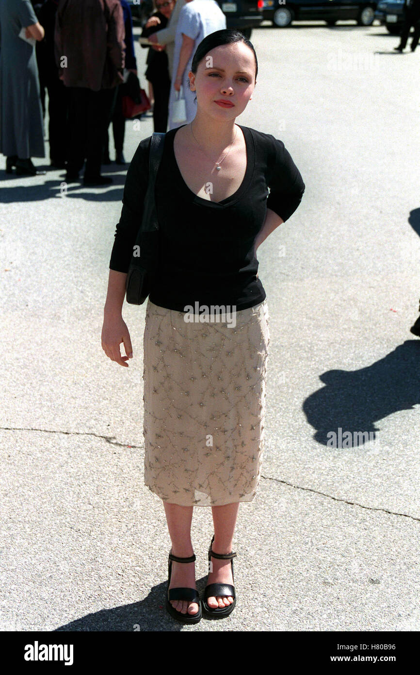 CHRISTINA RICCI LOS ANGELES USA 27 March 1999 Stock Photo - Alamy