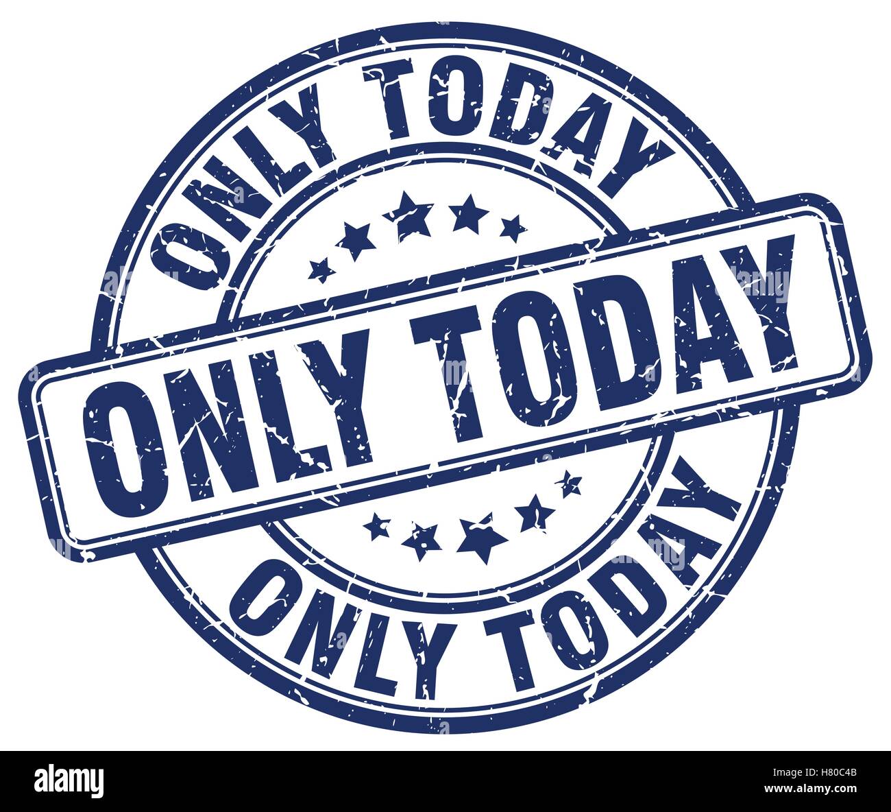 only today blue grunge stamp Stock Vector Image & Art - Alamy