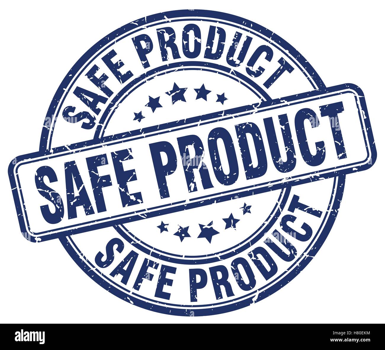 safe product blue grunge stamp Stock Vector Image & Art - Alamy