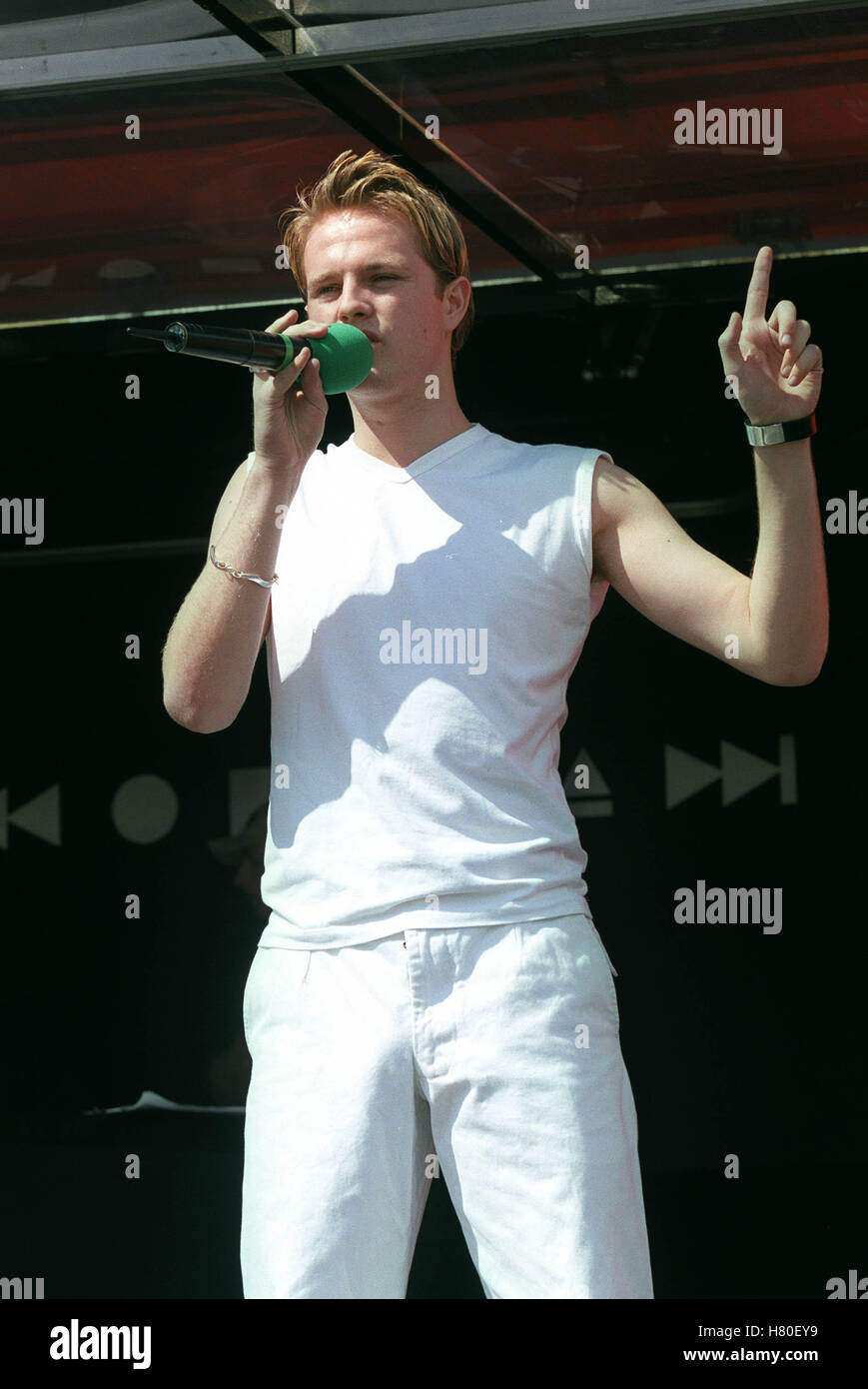 NICKY BYRNE 18 August 1999 Stock Photo - Alamy
