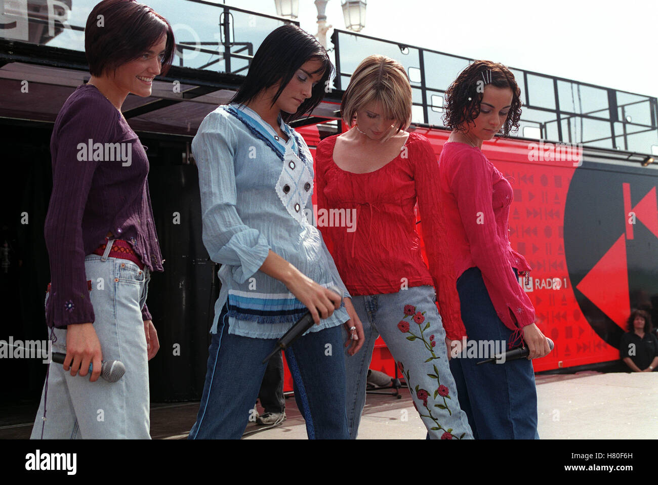 BEWITCHED POP GROUP 27 August 1999 Stock Photo - Alamy