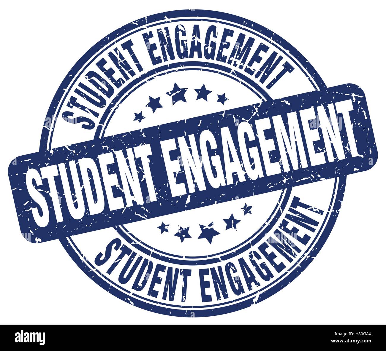 student engagement blue grunge stamp Stock Vector Image & Art - Alamy