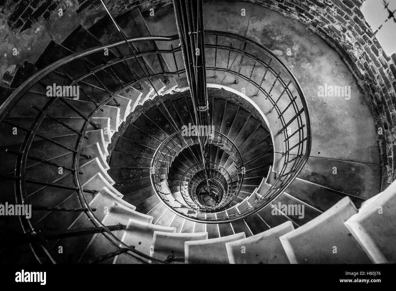 Stairs of lighthouse Stock Photo - Alamy