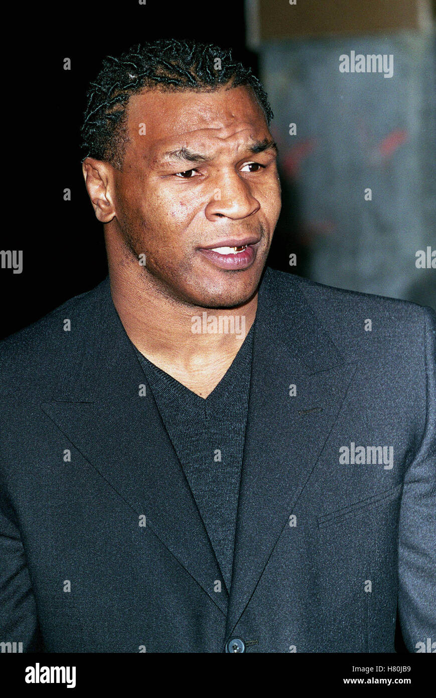 MIKE TYSON LOS ANGELES USA 13 December 1999 Stock Photo - Alamy