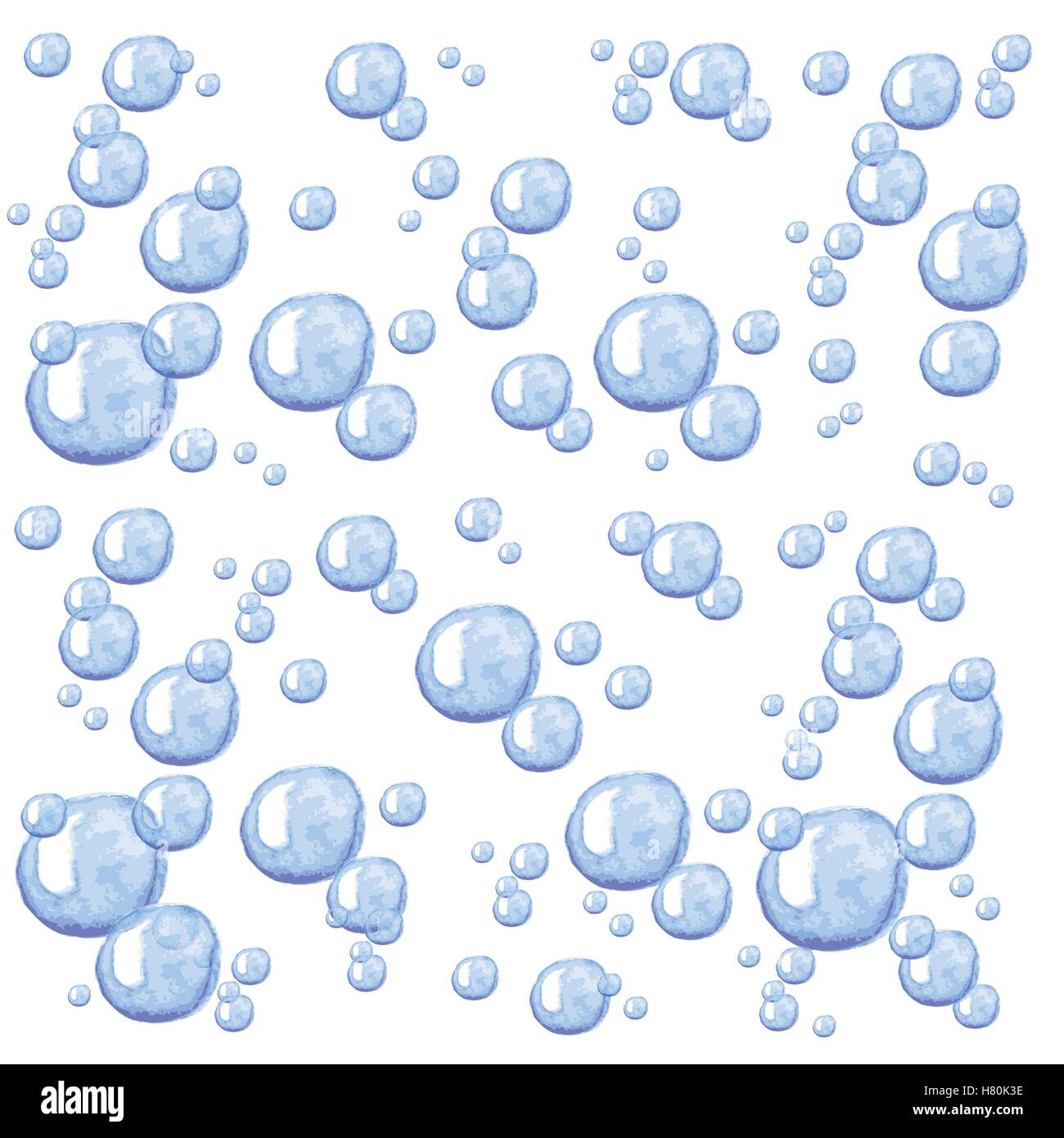 Floating bubbles. Beautiful vector background for your design Stock ...