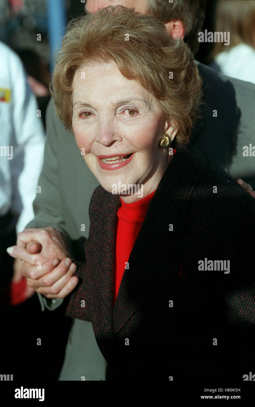 NANCY REAGAN LOS ANGELES USA 11 December 1999 Stock Photo - Alamy