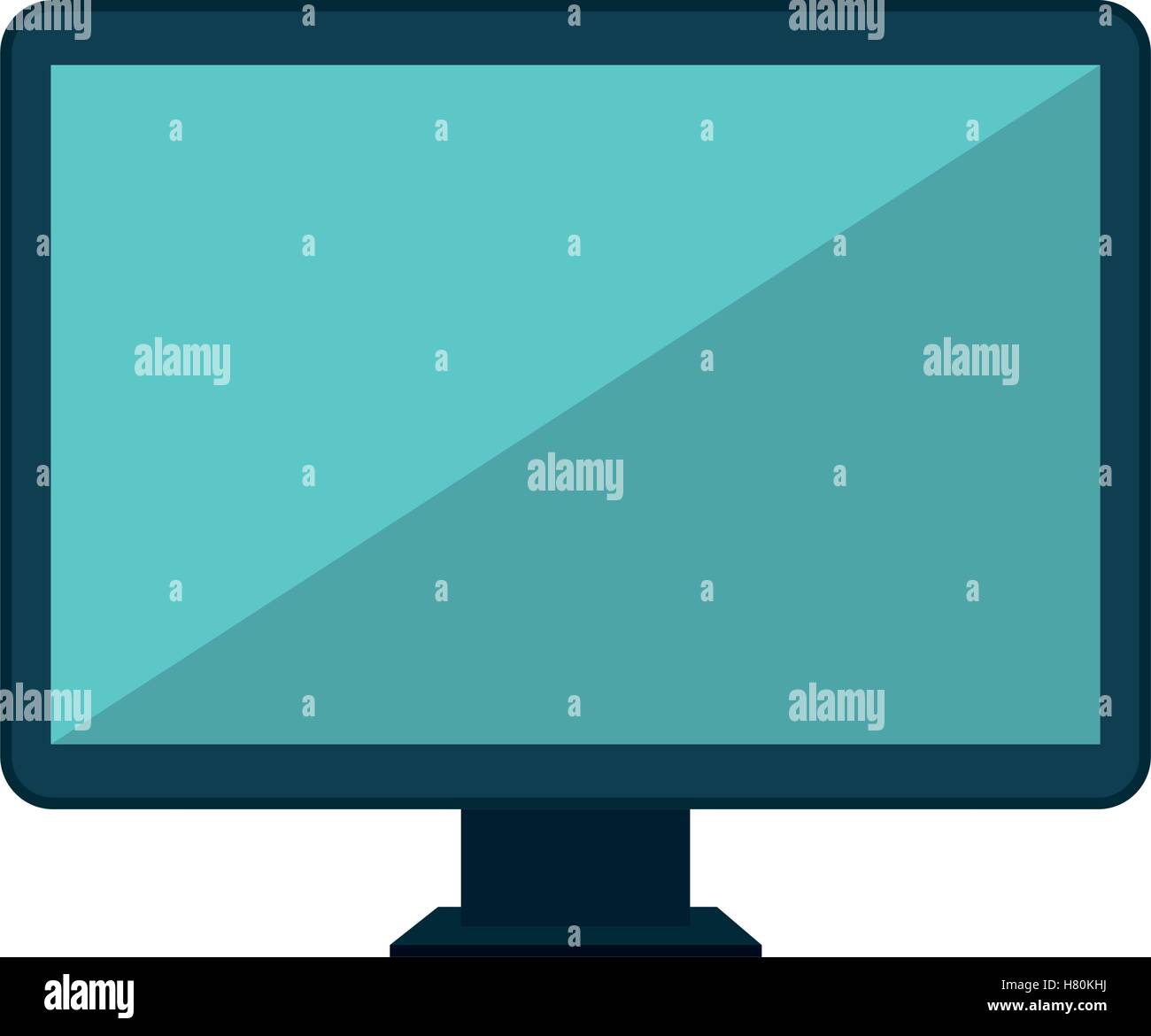 monitor desktop computer icon vector illustration design Stock Vector ...