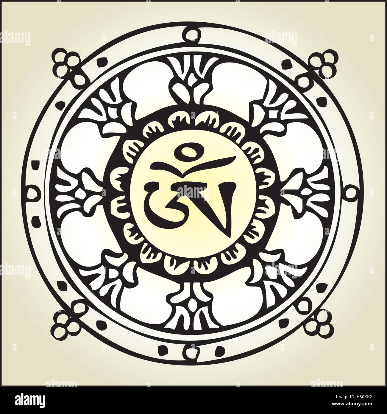 Om Design (Vector Stock Vector Image & Art - Alamy