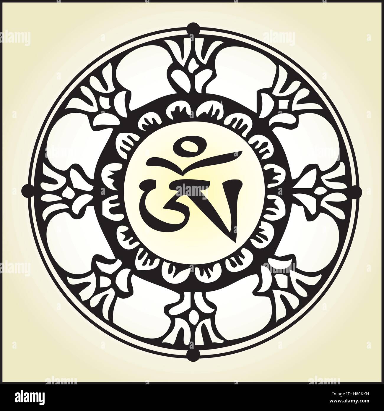 Om Design (Vector Stock Vector Image & Art - Alamy