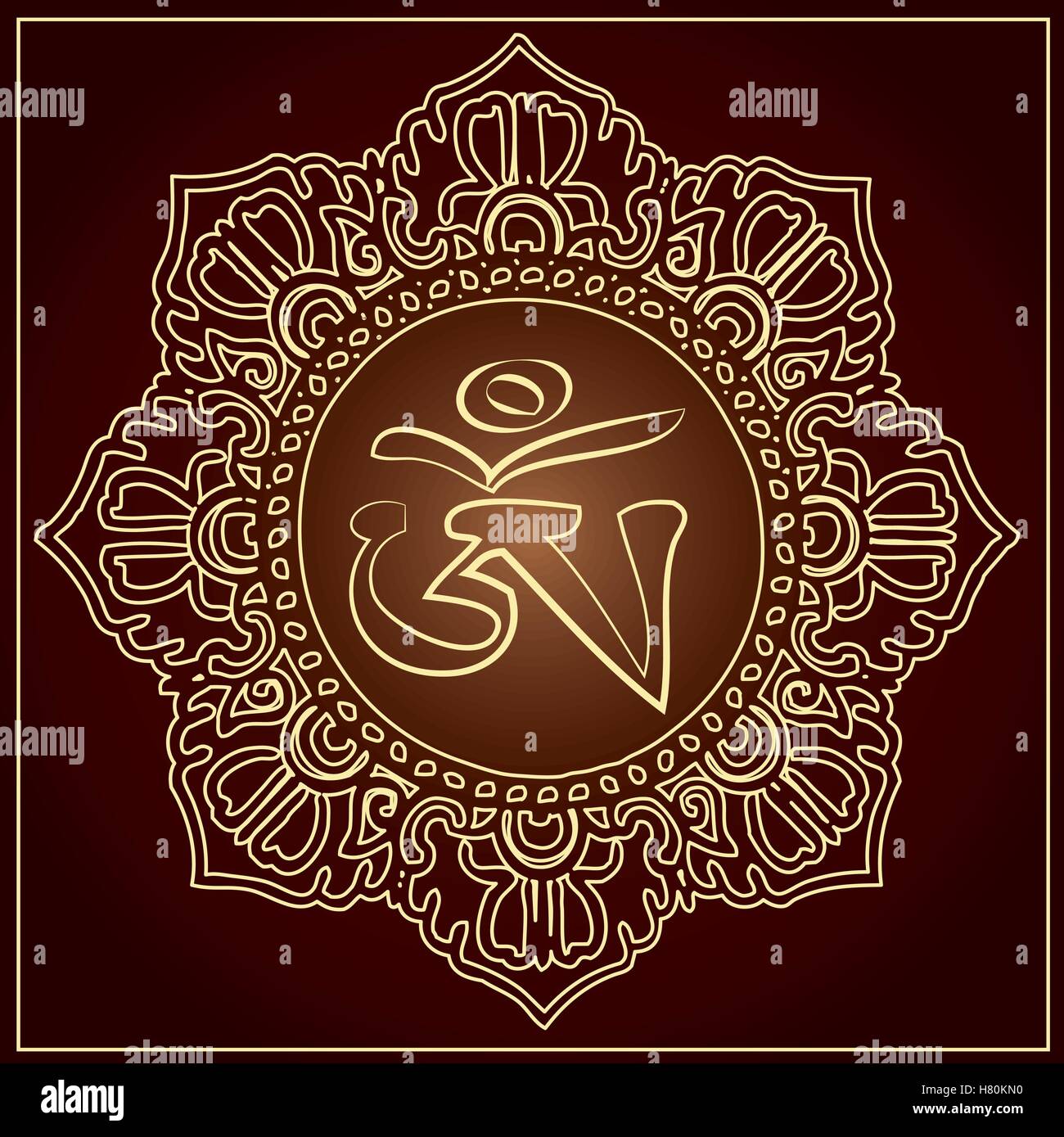 Aum vector vectors hi-res stock photography and images - Alamy