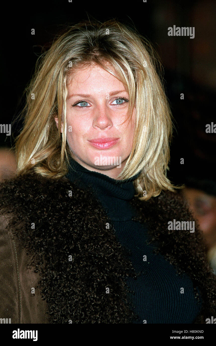RACHEL HUNTER LOS ANGELES USA 16 December 1999 Stock Photo - Alamy