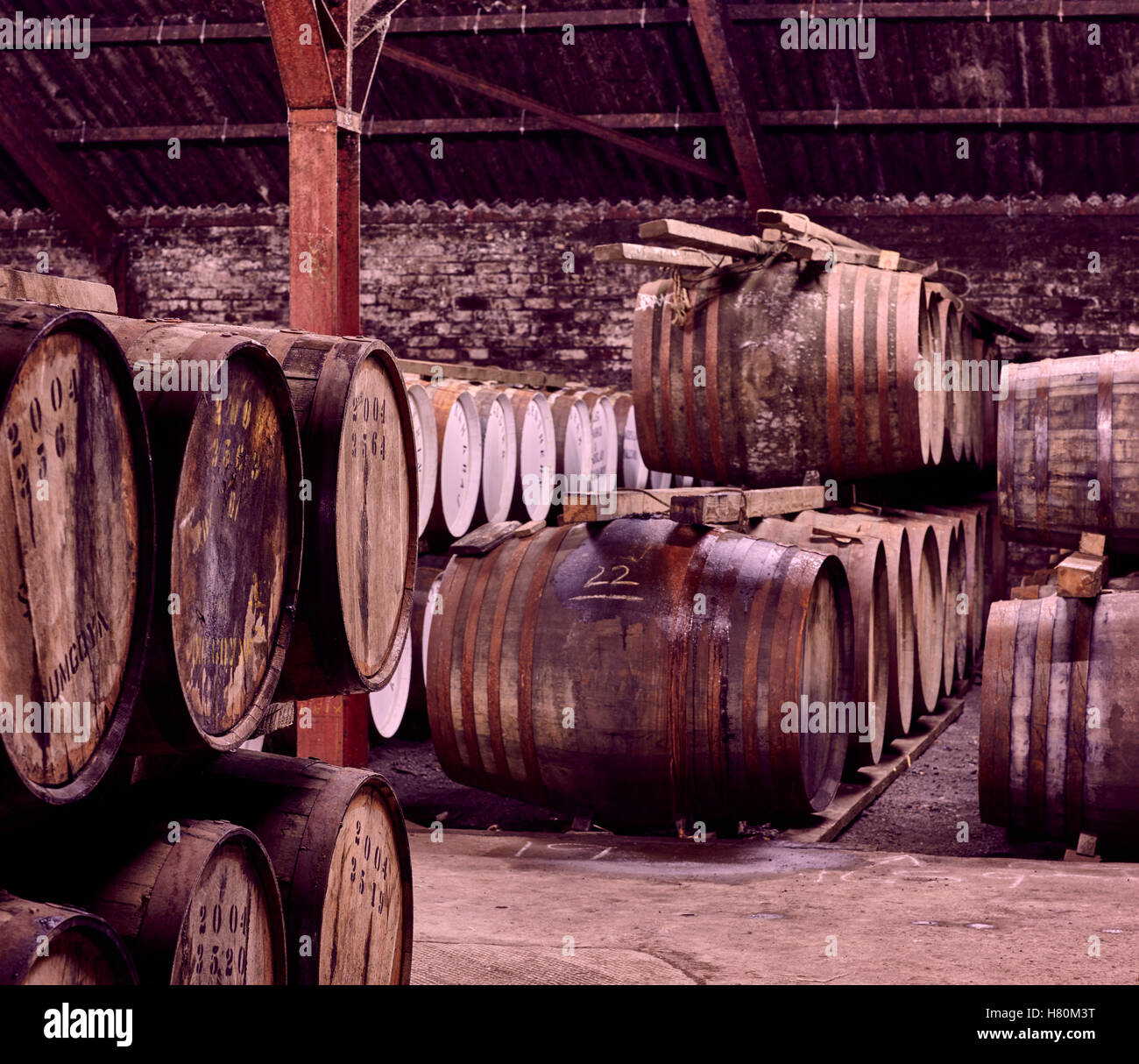 Whisky cask barrels hi-res stock photography and images - Alamy