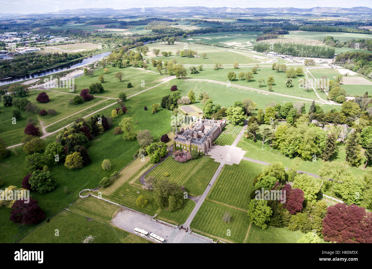 Balmoral Castle Aerial